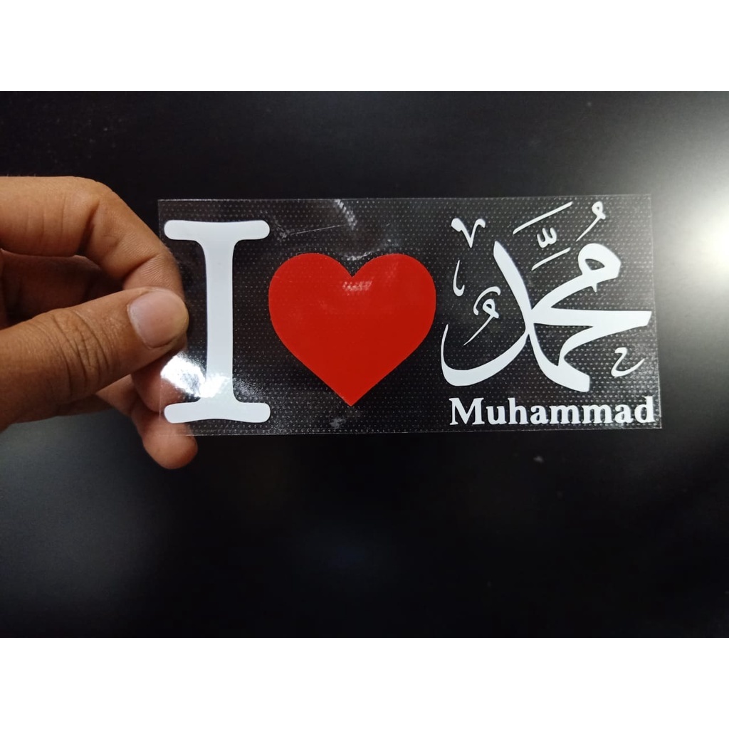 I LOVE MUHAMMAD Cutting Sticker | Shopee Malaysia