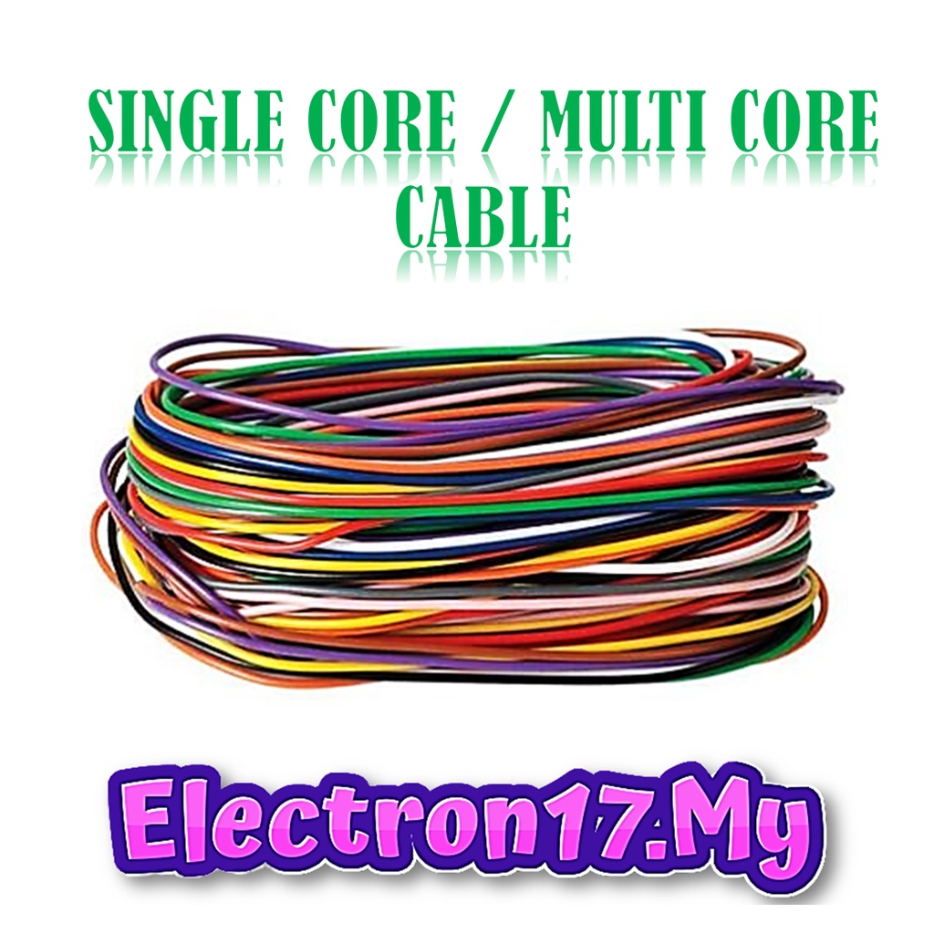 Single Core / Multi Core Cable Electronic Jumper Wire - 1 Meter ...