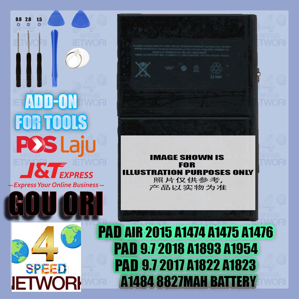 Compatible For AIR A1474 A1475 A1476 9.7 2017 2018 A1893 A1954 a1484 ...