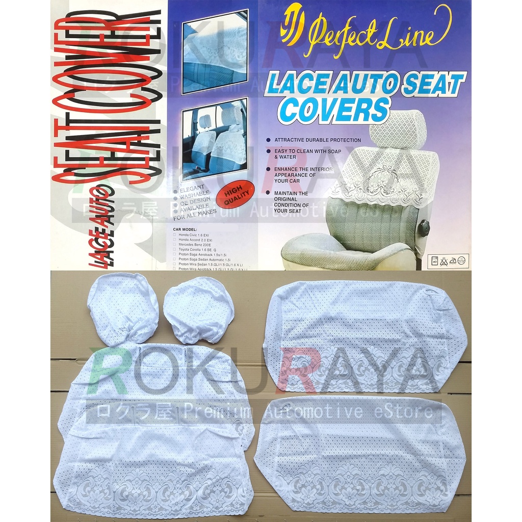 Naza Ria Kia Carnival 1st Generation (1998 - 2006) Lace Auto Seat Cover ...