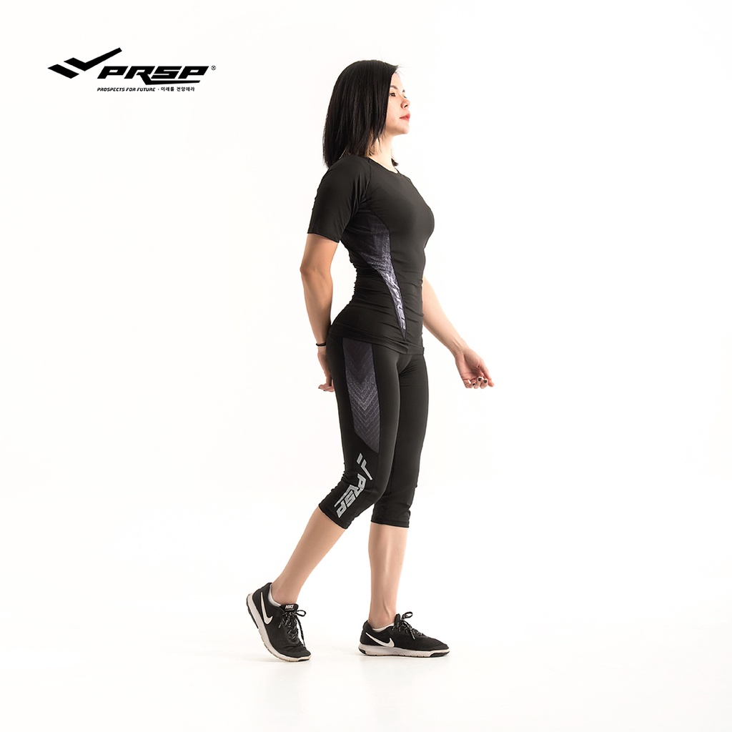 PRSP Women TightFit ActivePro Short Sleeve Top Compression Tight For ...