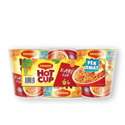 Maggi Hot Cup Curry 6 x 58g | Shopee Malaysia