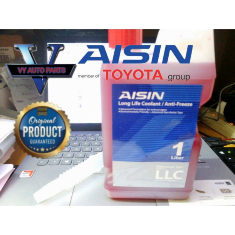 Coolant Aisin Toyota Japan 1 Litre Red | Shopee Malaysia
