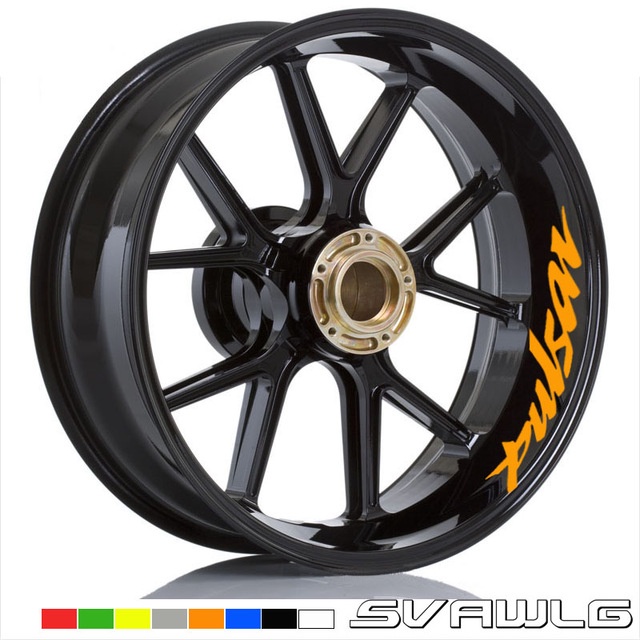 High quality Motorcycle Wheel stickers For Bajaj Pulsar 200 Dominar 400 ...
