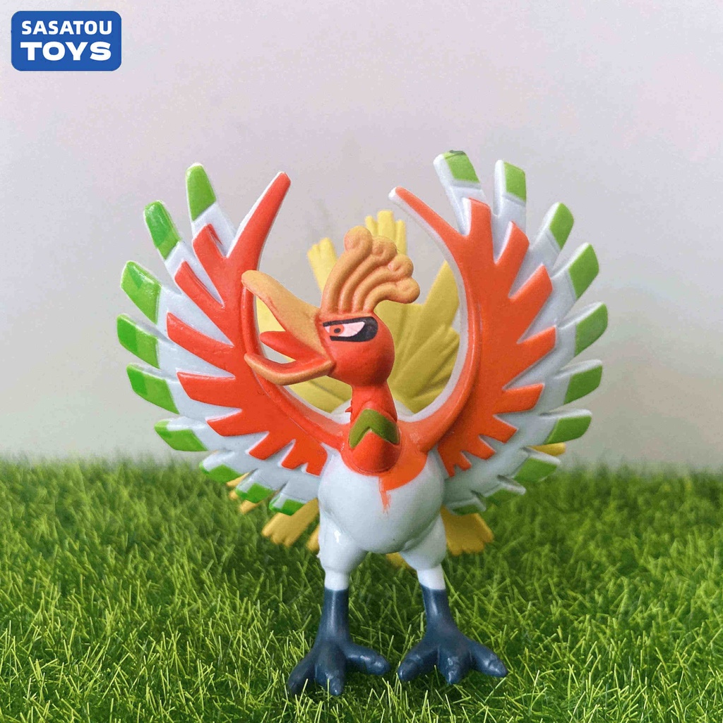 Pokemon figures Lugia figures Ho-Oh figures pokemon toys pokemon model ...