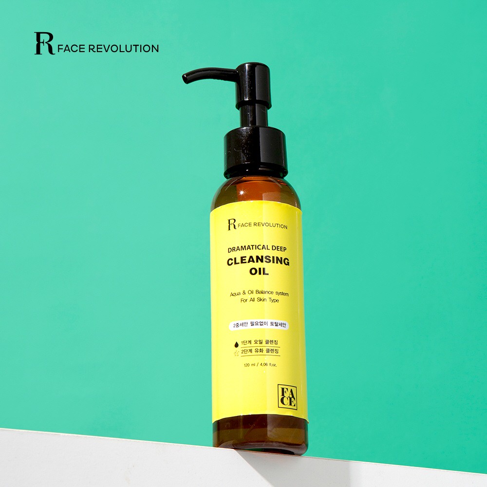 KOREA FACE REVOLUTION DRAMATICAL DEEP CLEANSING OIL (120ML) | Shopee ...