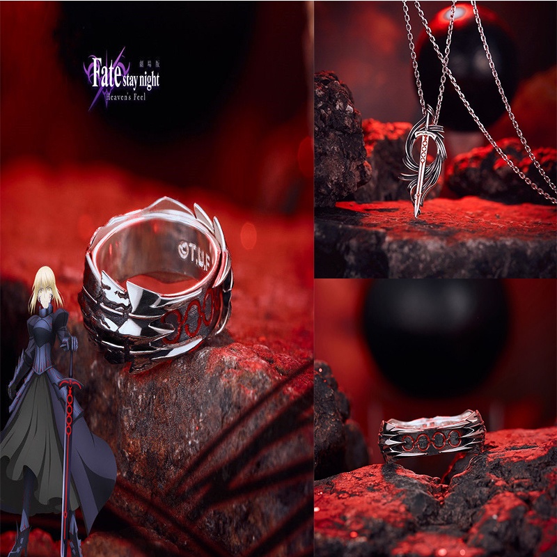 Anime Fate Stay Night Saber Alter S925 Silver Limited Customization ...