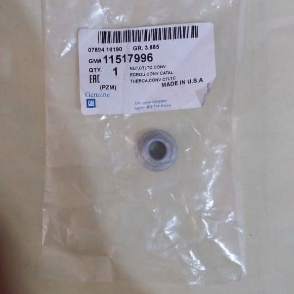 Aveo Sonic spin Balljoint Nut 11517996 Original GM | Shopee Malaysia