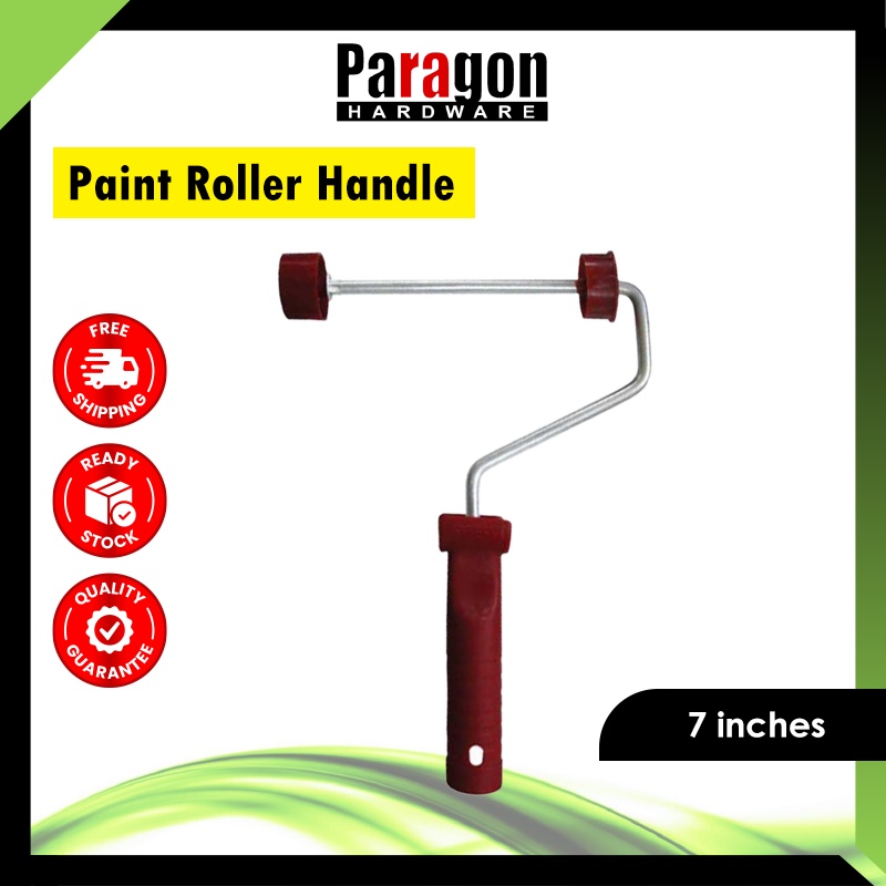 Paint Roller Handle 7'' 漆柄 Paint Roller Roller Handle Batang Cat Roller ...