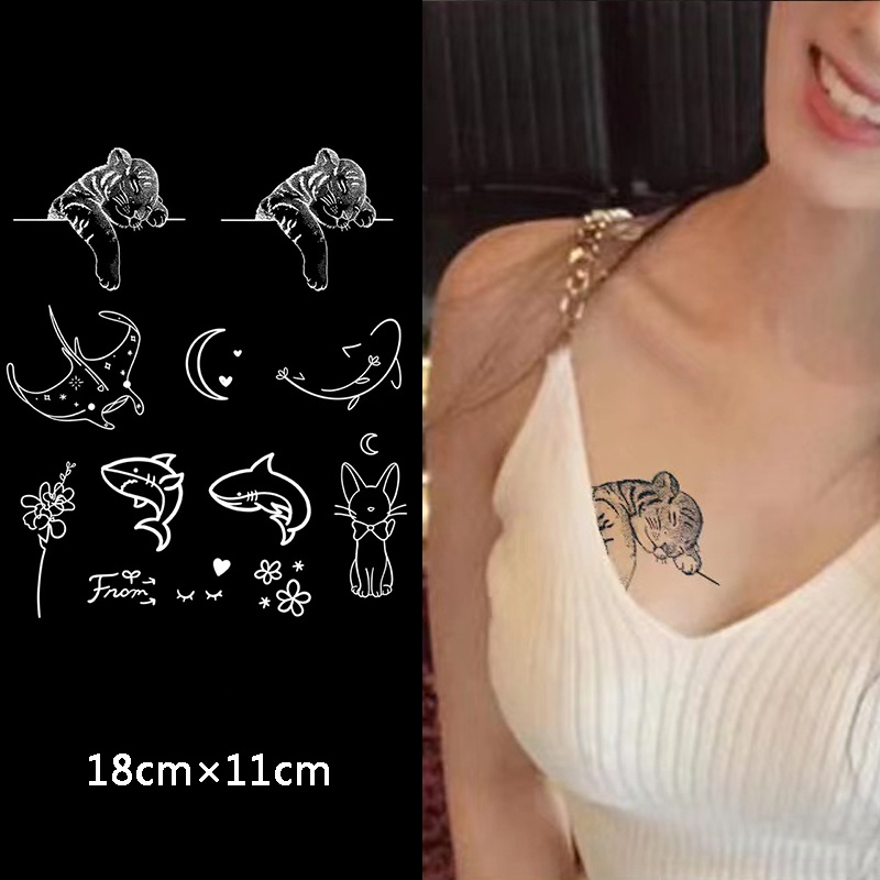 【COCO Magic Tattoo】 Lasts 15 days ；18cm*11cm；tattoo sticker waterproof long lasting fake tattoos ...