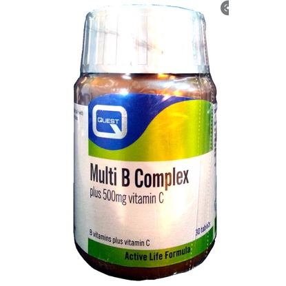 Quest Multi B Complex plus 500mg vitamin C 30s | Shopee Malaysia