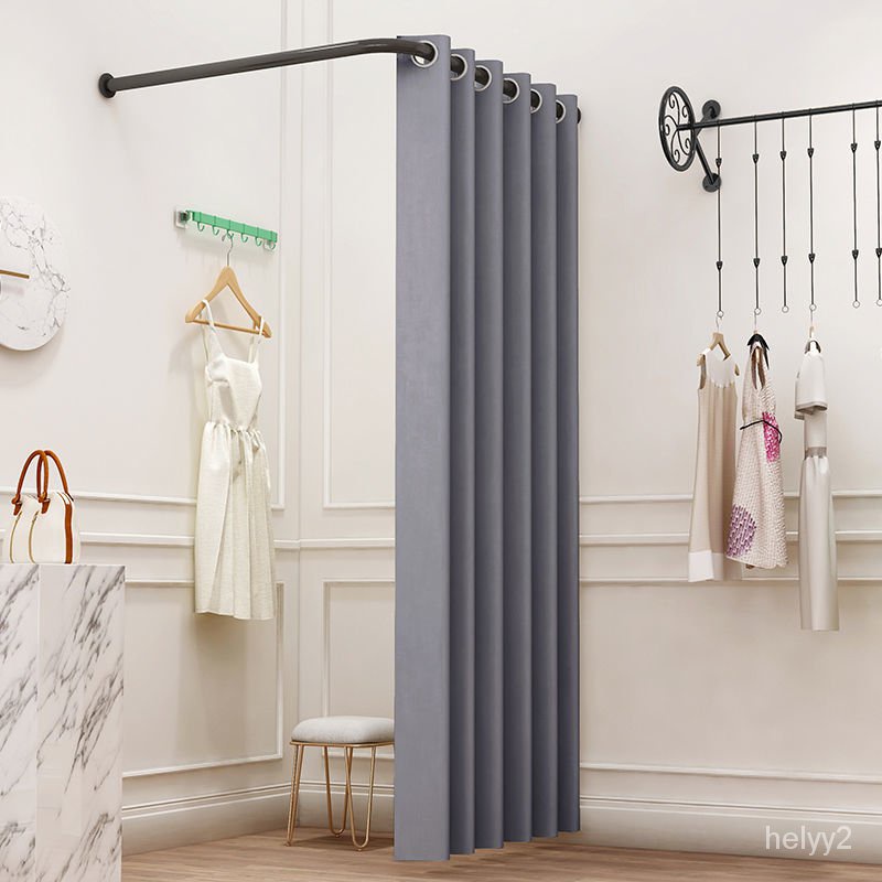 Portable fitting room L-shaped Shopping mall Temporary Mobile Dressing ...