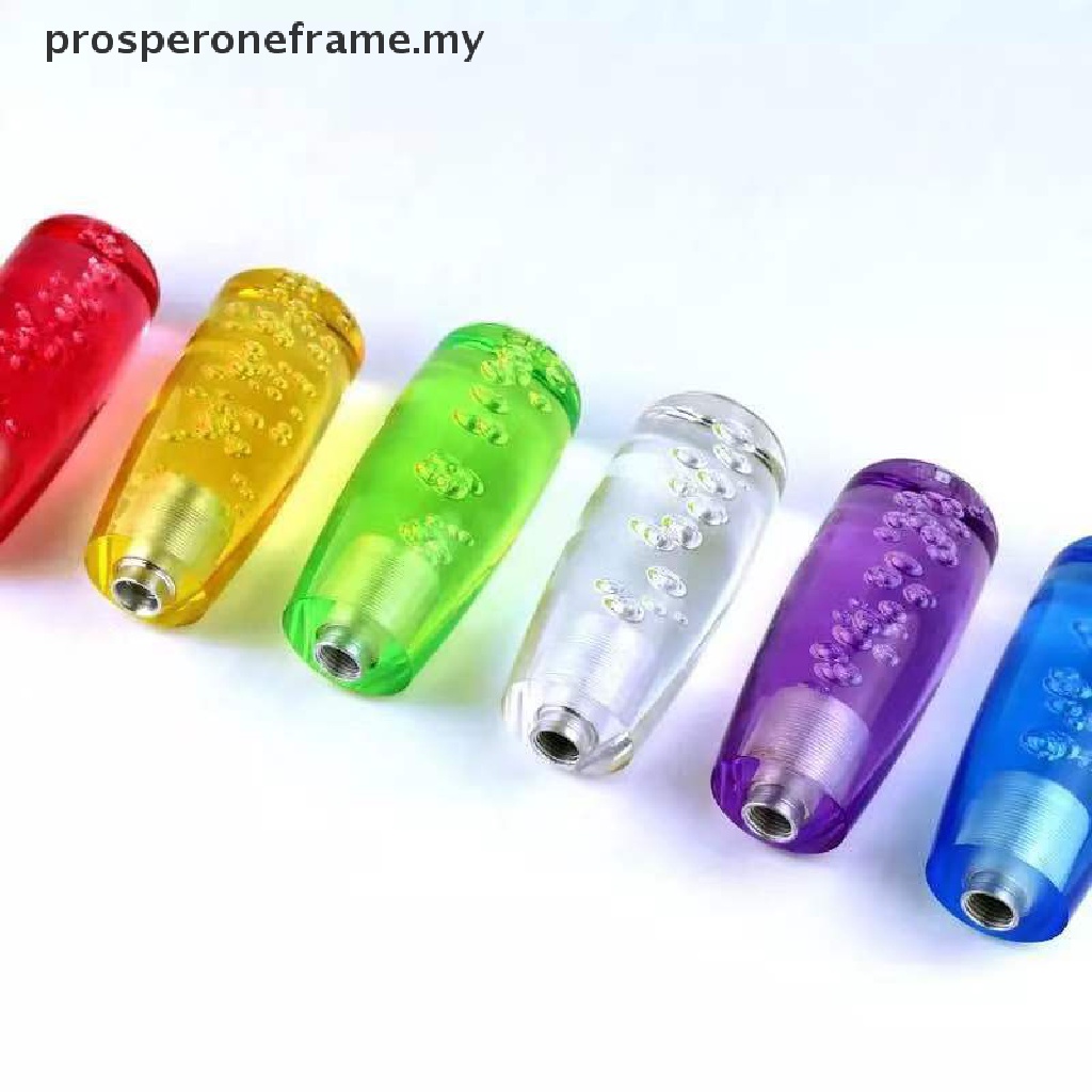 prosperoneframe 10/15/20CM LED Colorful Bubble Style Car Gear Stick ...