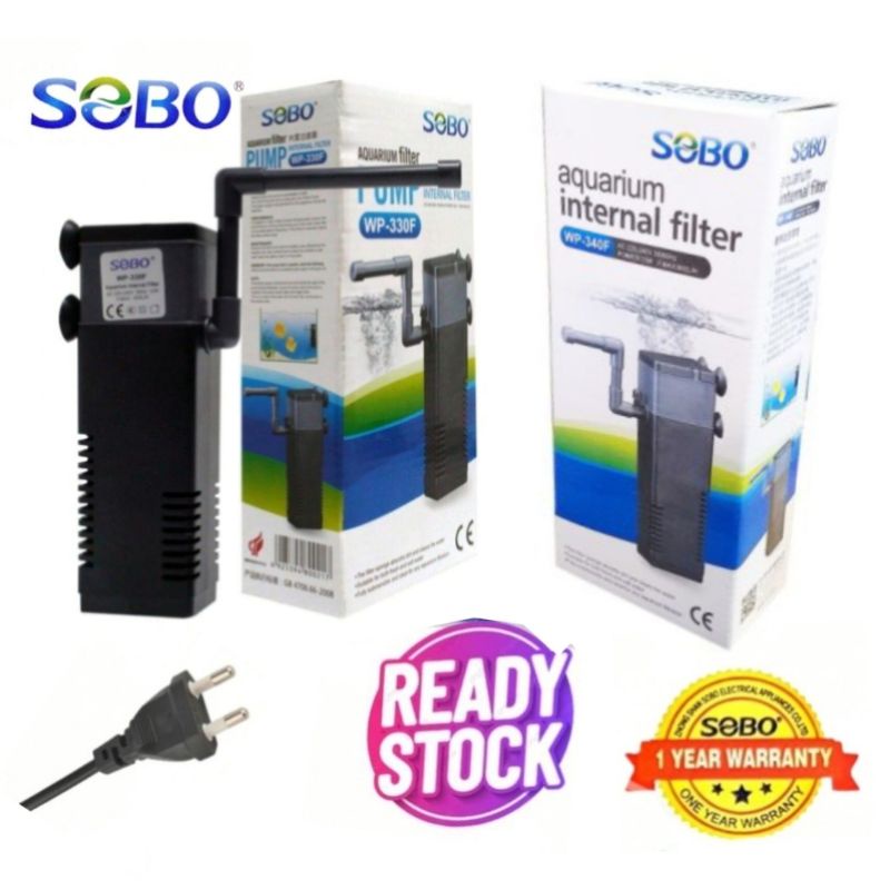 SOBO WP-330F/WP-340F Aquarium Internal Filter Silent Multifunction Fish ...