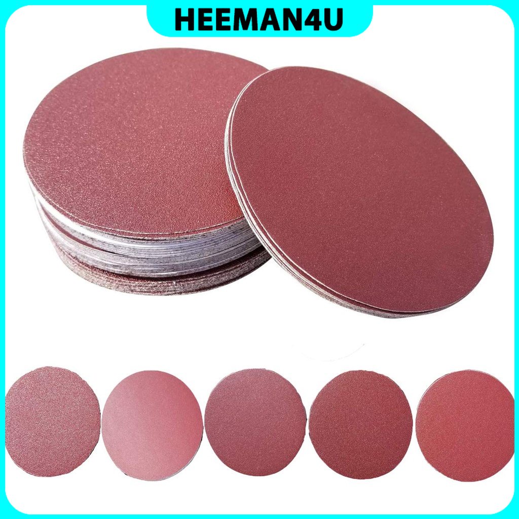 Heeman4u 3/4/5" Inch Sanding Disc Sand Paper Abrasive Sandpaper Car ...
