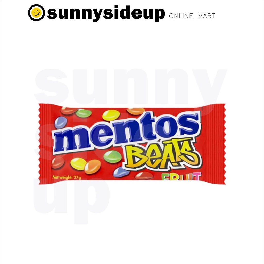 [SUNNY] Mentos Beats Fruit Chewy Candy 1 x 27g | Shopee Malaysia