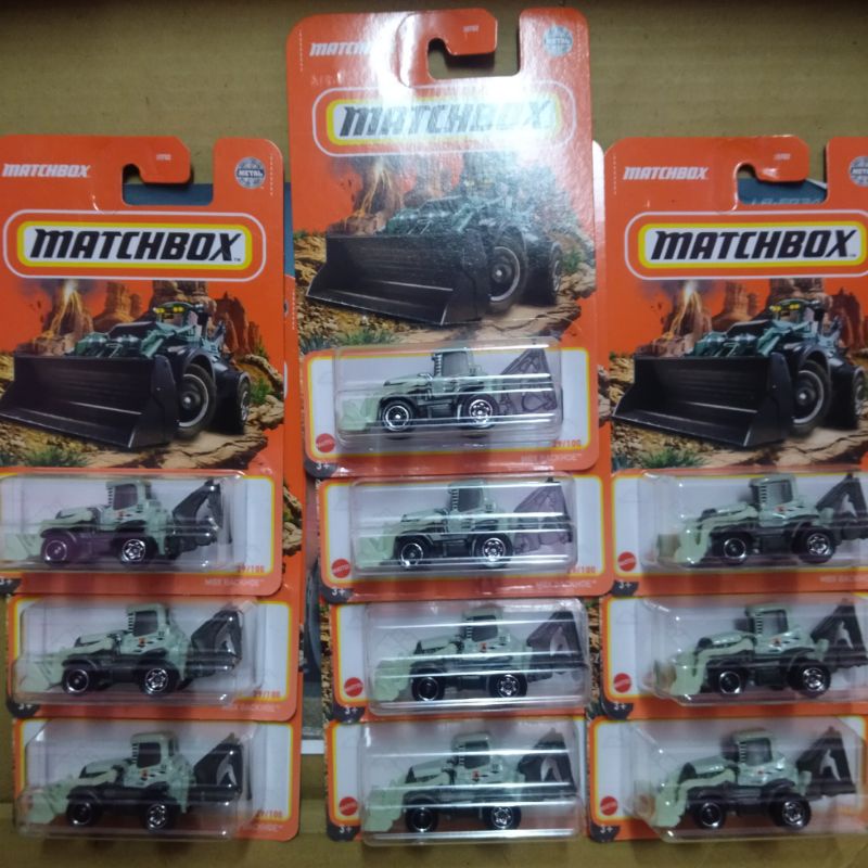 Matchbox Backhoe 2022 MBX | Shopee Malaysia