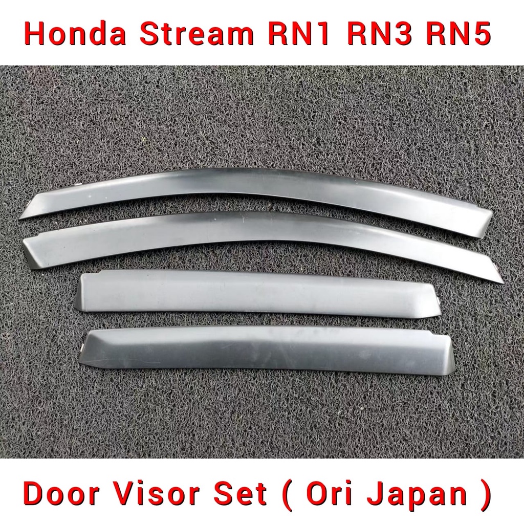 Honda Stream RN1 RN3 RN5 Door Visor Set / Air Press Window / Car Wind ...