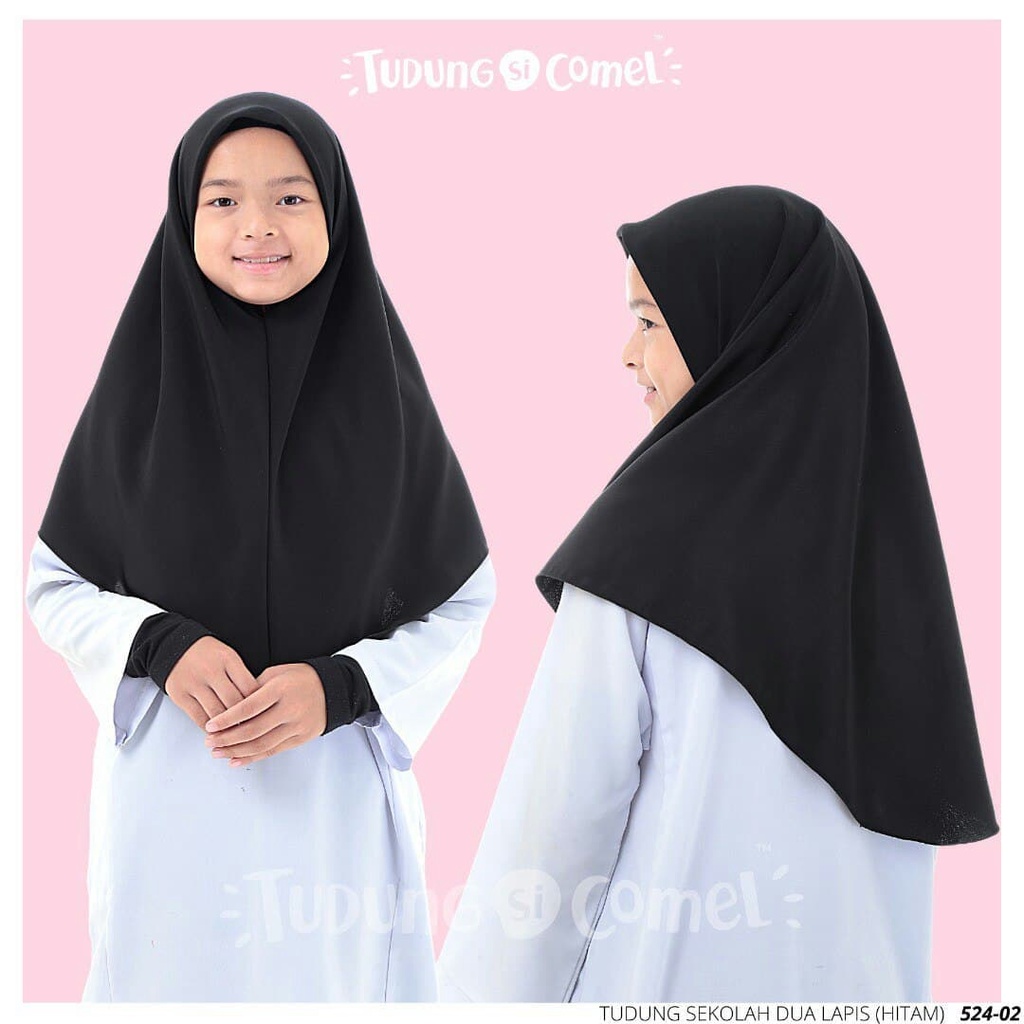 TSC Tudung Sekolah Dua Lapis | Tudung 2 Lapis Kashibo Awning Cantik ...