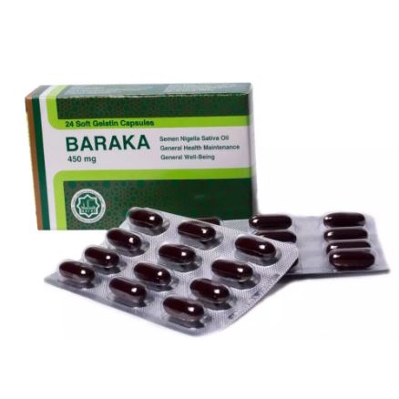 Kapsul Baraka Original Pharmaniaga Baraka Habbatus Sauda 24x Capsule ...