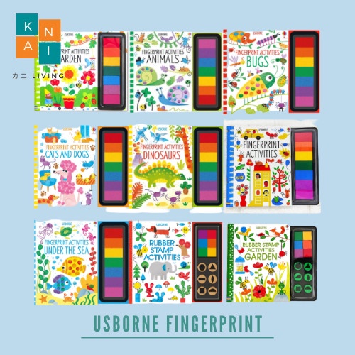 Usborne Fingerprint Stamp Activities Children's Activity Book ...