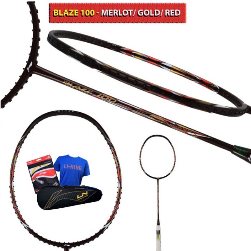 Lining BLAZE 100 BADMINTON Racket NEW 100% ORIGINAL | Shopee Malaysia
