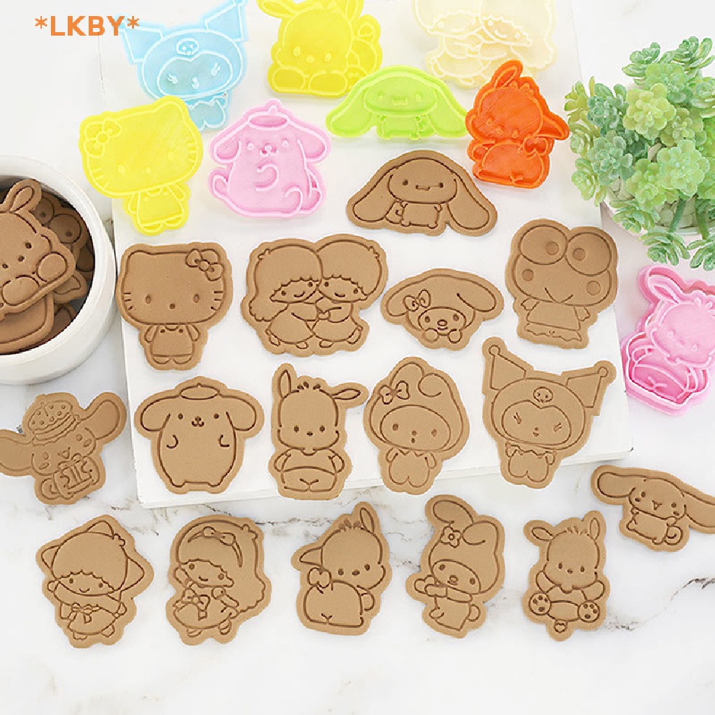 Luckybabys> Creative Cookie Mold Cartoon Cute 3D Pressure Cutg Cookie ...