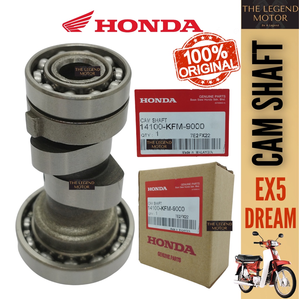EX5 DREAM HIPOWER CLASS1 CLASS 110 WAVE100 WAVE 100 CAM SHAFT CAMSHAFT KEM SAB KAM 14100-KFM ...