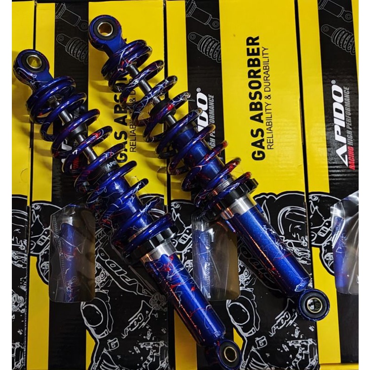 Apido Adjustable Gas Absorber Batik 330MM RXZ EX5 DREAM WAVE ALPHA DASH ...