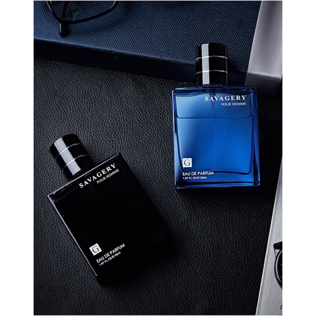 SAVAGERY 55ML MEN PERFUME LASTING LIGHT FRESH FRAGRANCE | Shopee Malaysia