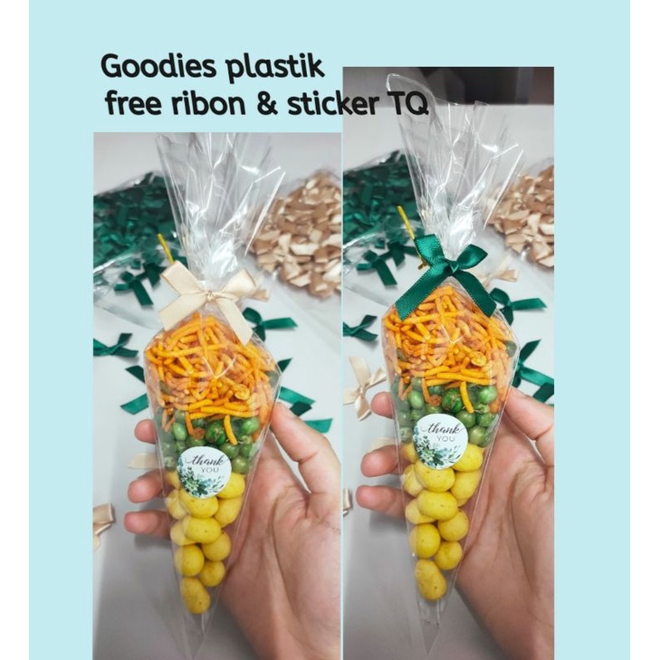 50PCS DOORGIFT GOODIES KACANG DALAM PLASTIK KENDURI KAHWIN HARI JADI ...