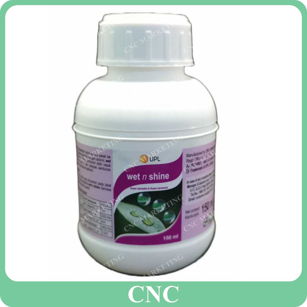 150ML Wet n Shine UPL Adjuvant Gam Pelekat Racun Rainfast | Shopee Malaysia