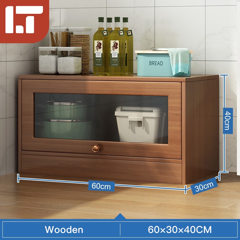 Home Muji Style Dust Seal Table Top Cabinet Coffee table storage rak ...