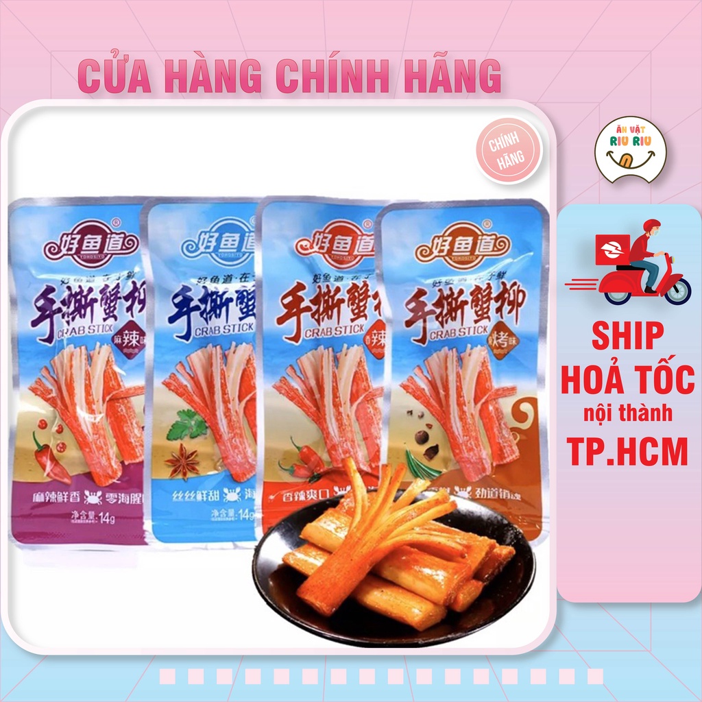 [BOX Of 20 PACKAGES] Instant crab sticks 4 flavors| Crab sticks are ...