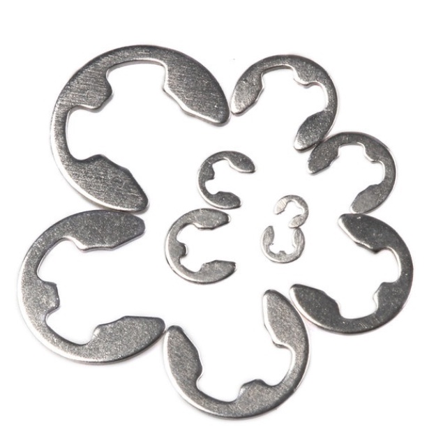 Stainless Steel E-Clip Snap Ring Assortment Kit Retaining Circlip ...