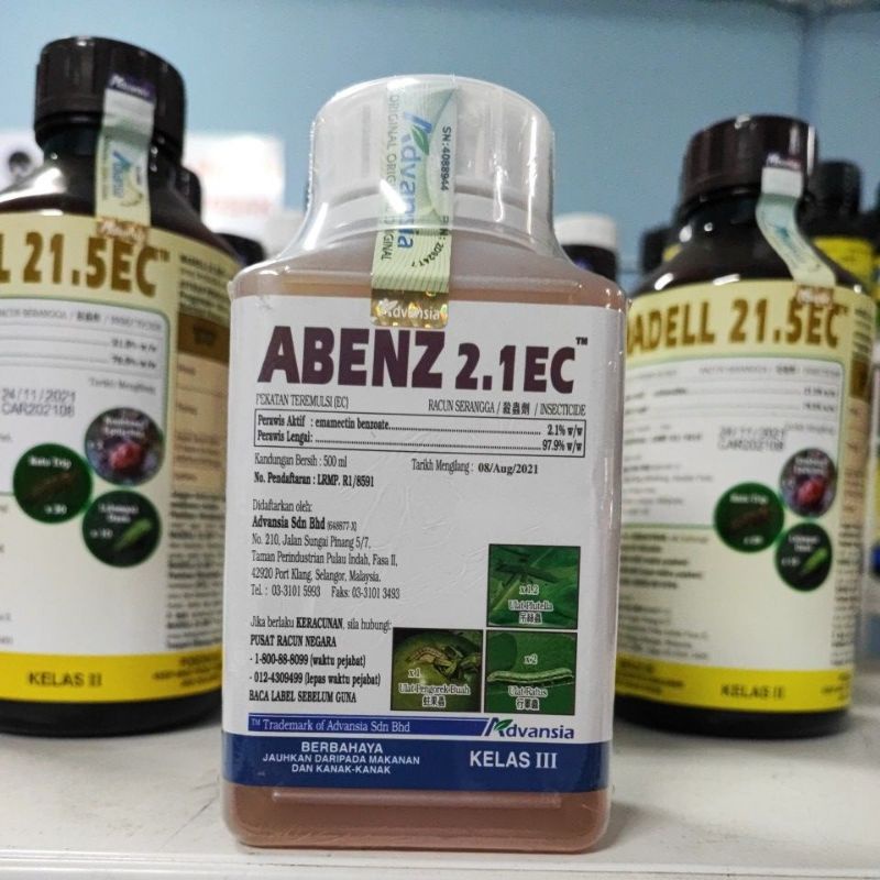 Abenz 2.1EC Emamectin Benzote 500ml | Shopee Malaysia
