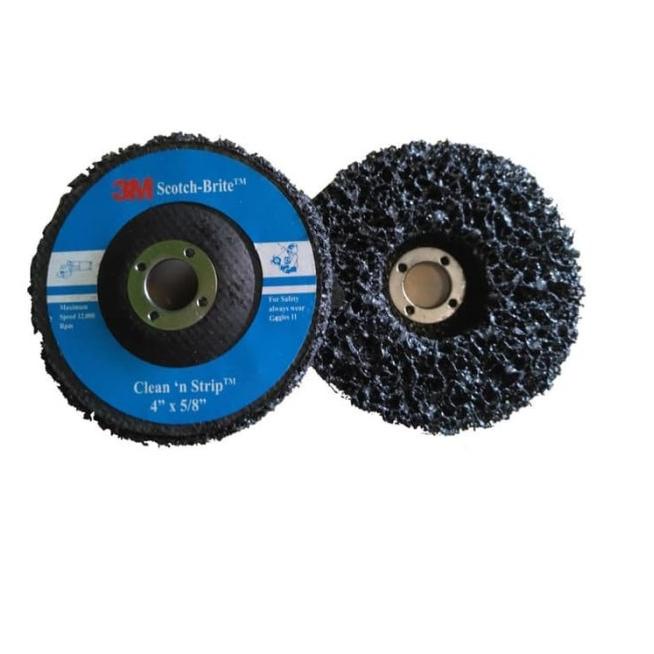 3m Scotch-Brite Clean and Strip Disc, 4in x 5/8 in (Sandpaper) | Shopee ...