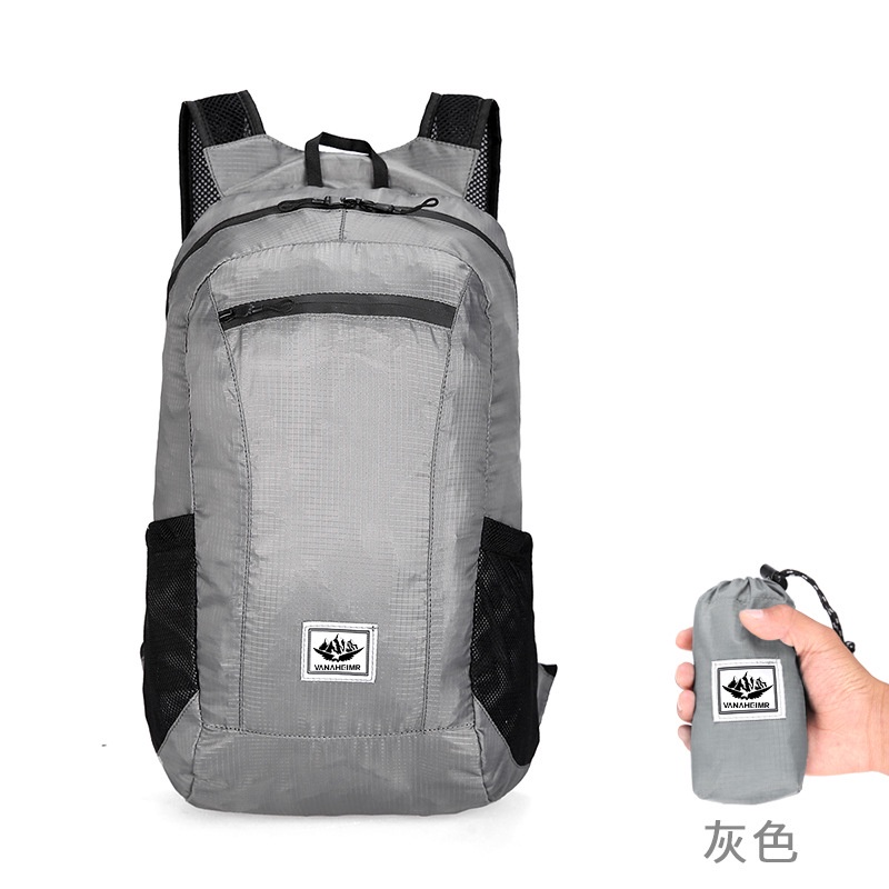 20L Foldable Travel Bagpack Beg Hiking Bag Pack Small Backpack ...