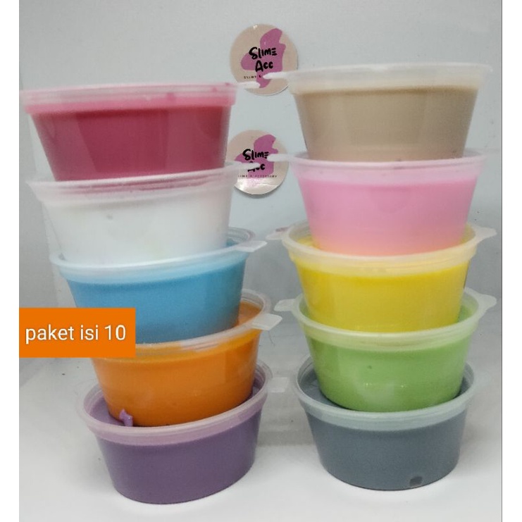 Original SLIME SLIME FRUIT FRAGRANCE CONTAINS 10 PCS | Shopee Malaysia