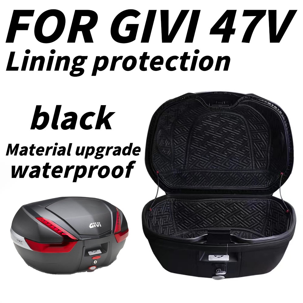 Updated version black For GIVI V47 V 47 Trunk Case Liner Luggage Box ...