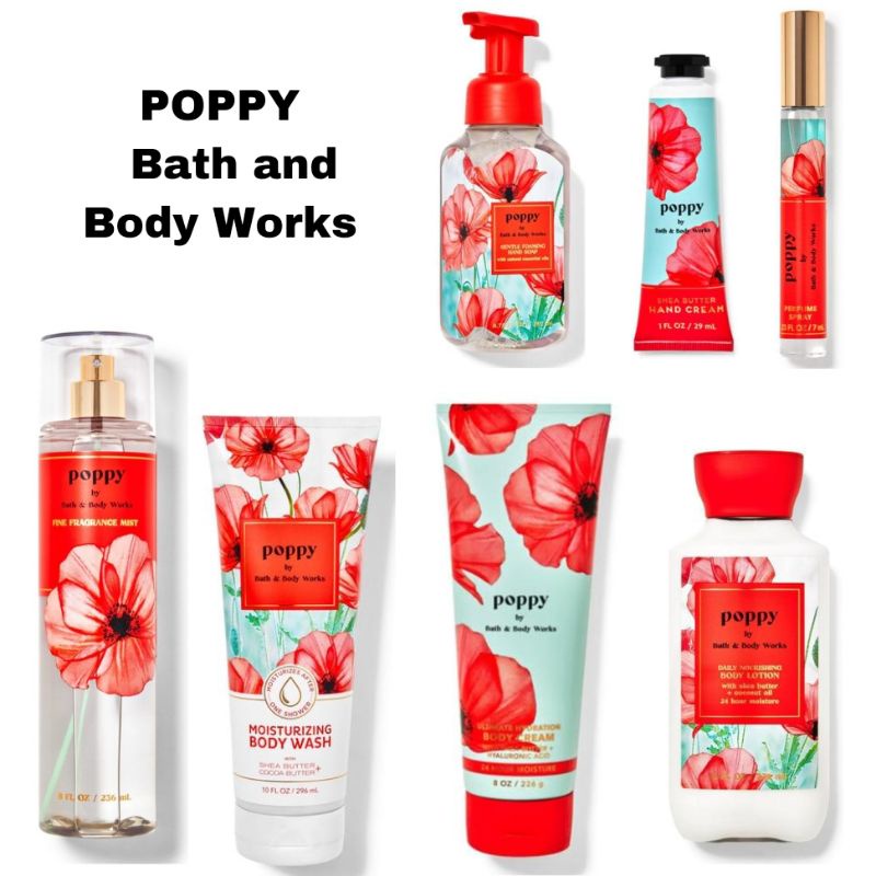 🌺 Poppy Bath And Body Works Bbw 🌺 Shopee Malaysia