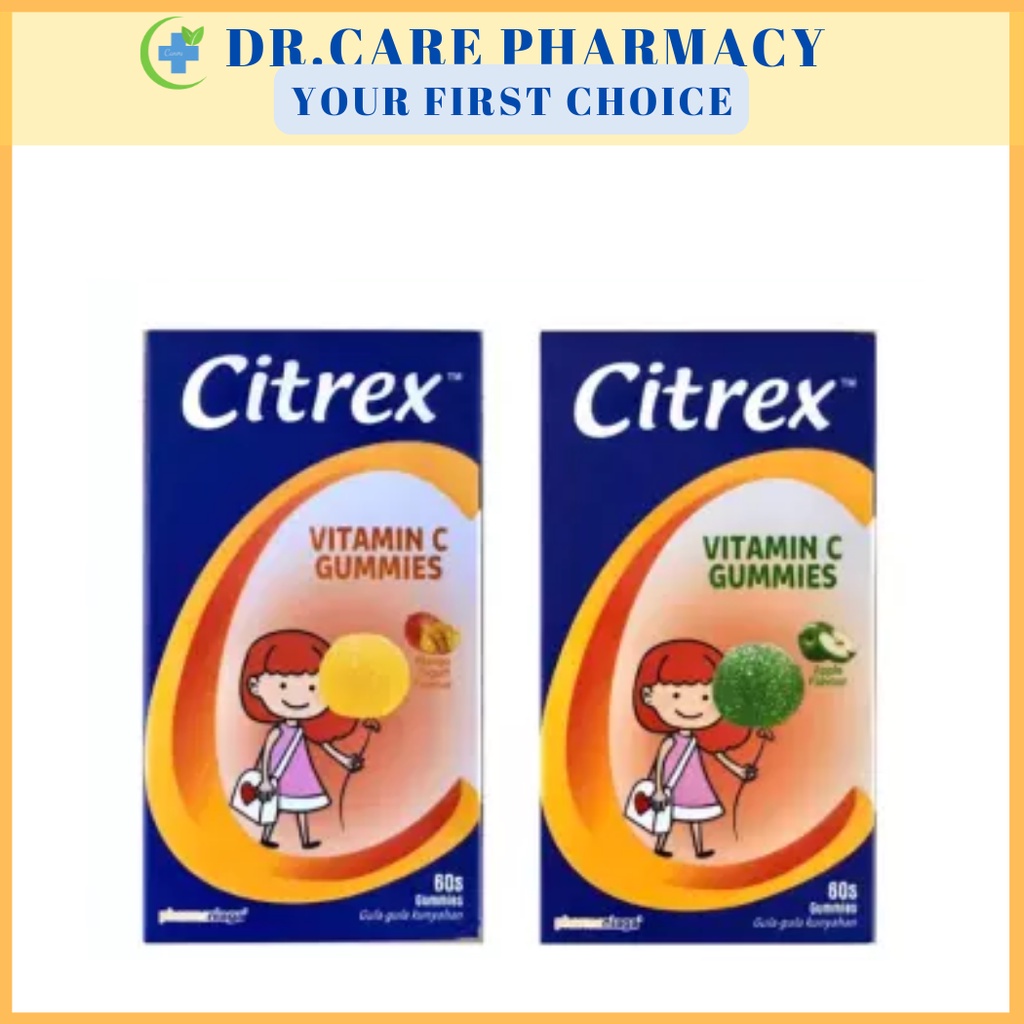 Citrex Vitamin C Gummies 60's (Apple / Mango) | Shopee Malaysia