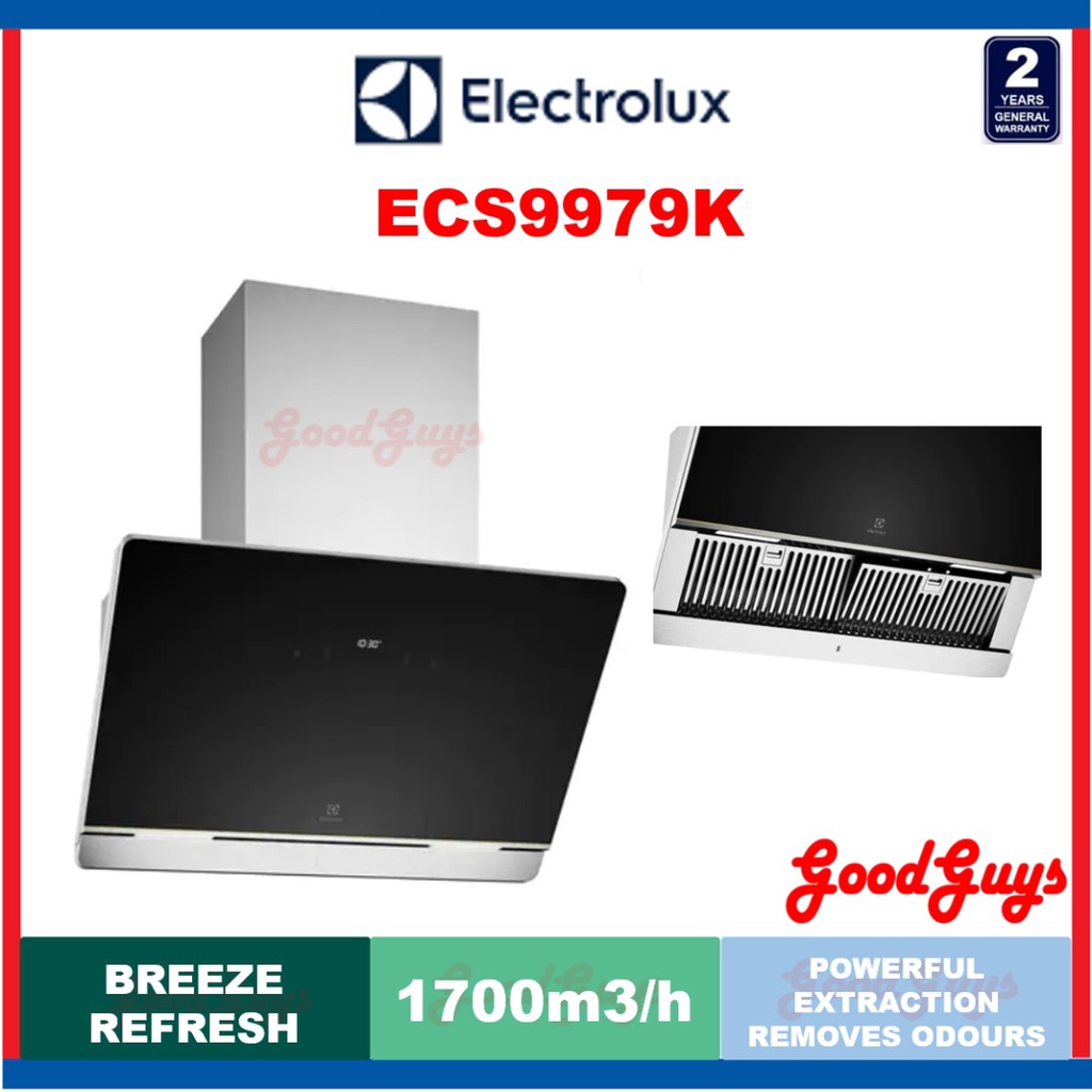 [Seller's Own Fleet] Electrolux ECS9979K 1700m3/hr 90cm Ultimate Taste ...