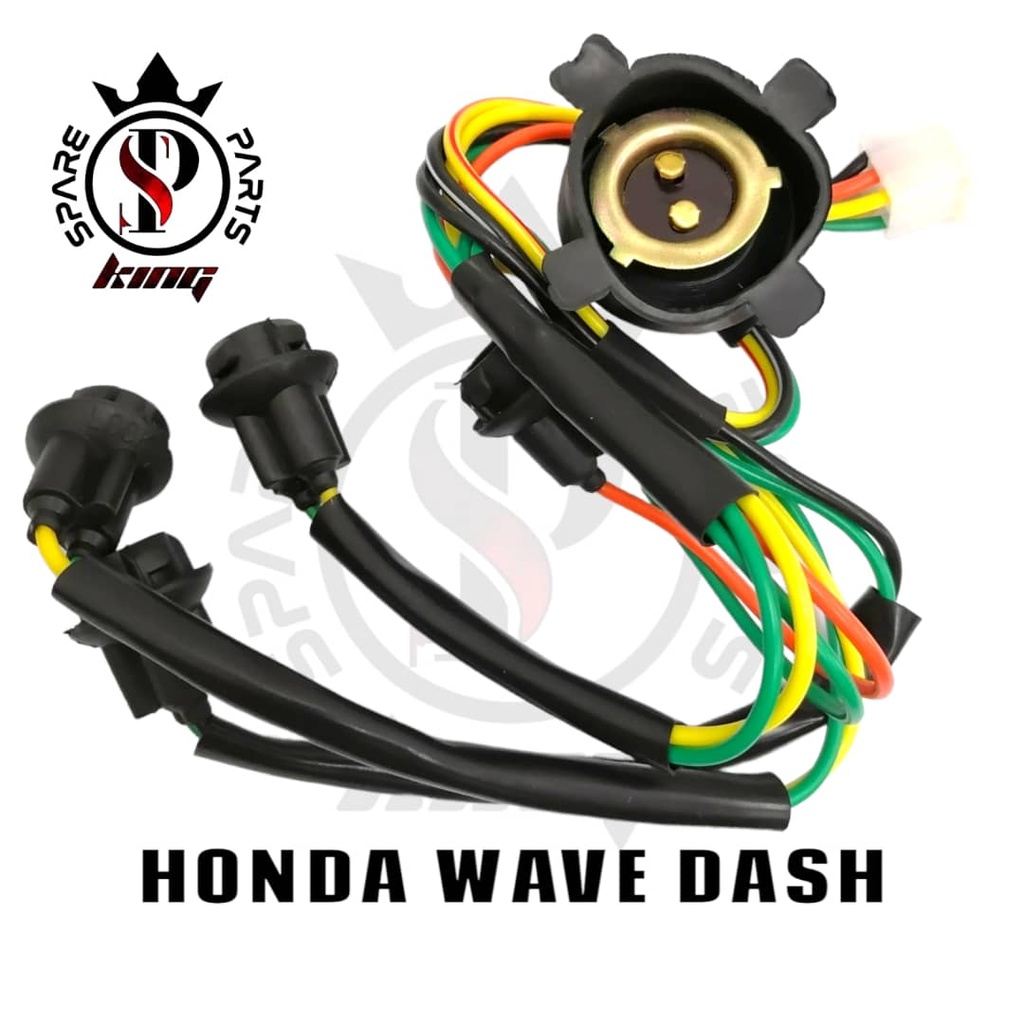 HONDA WAVE DASH DASH110 HEAD LAMP SOCKET SOCKET LAMPU DEPAN LIGHT ...