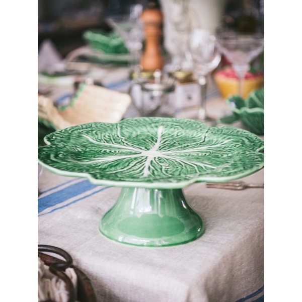 BORDALLO PINHEIRO CABBAGE CAKE STAND 30CM | Shopee Malaysia
