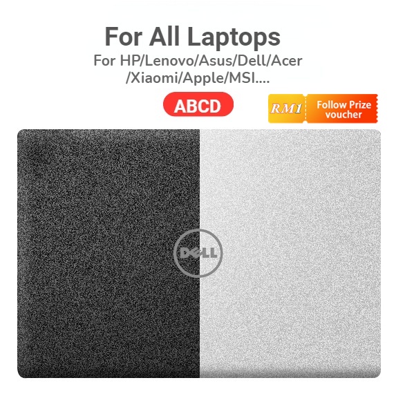 4 Side Laptop Sticker Skin for 11/12/13/14/15/17 Inch Laptop Asus Dell ...