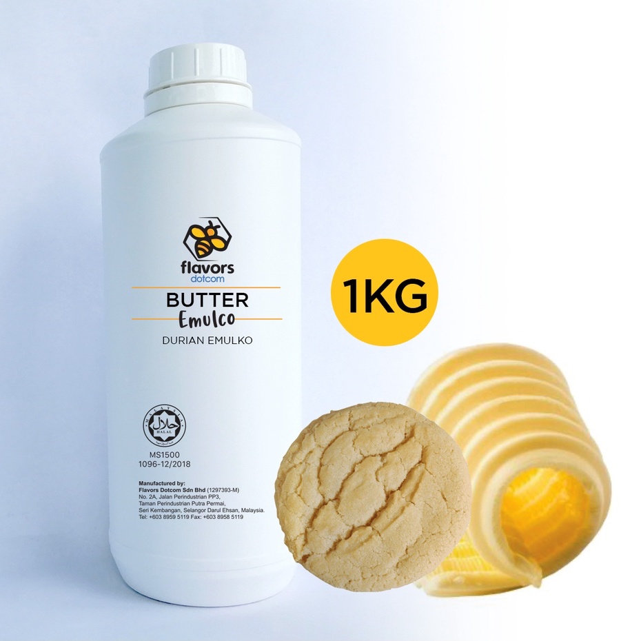 [HALAL] Flavors Dotcom - Butter Emulco (1KG/2KG) | Shopee Malaysia