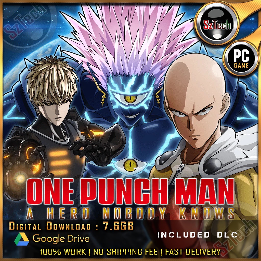[ PC GAME ]🔥One Punch Man: A Hero Nobody Knows🔥v1.3🔥Included DLC🔥Garou ...