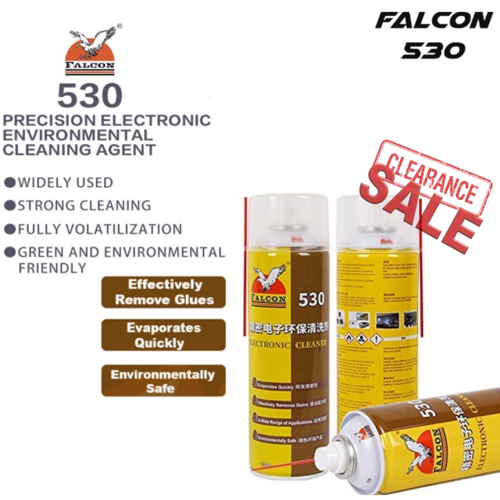 FALCON 530 Precision Electronic Dust Removal Cleaner Spray 550ml For ...