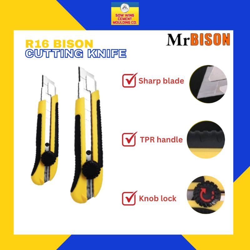HEAVY DUTY BISON CUTTING KNIFE | Shopee Malaysia